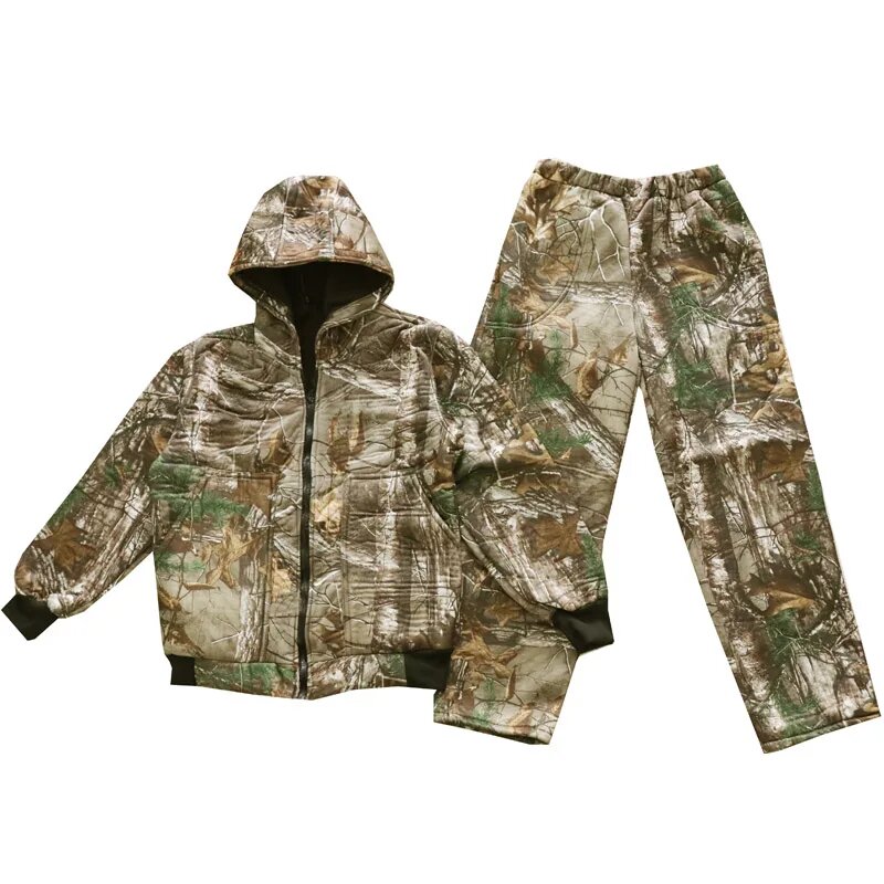 NANFOO Зимний флисовый камуфляжный костюм мужской 56 186-188cm