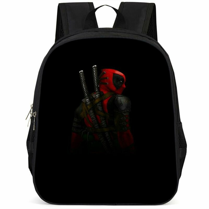 Прочный рюкзак Дэдпул на 15 дюймов для школьников из оксфордской ткани, стиль R