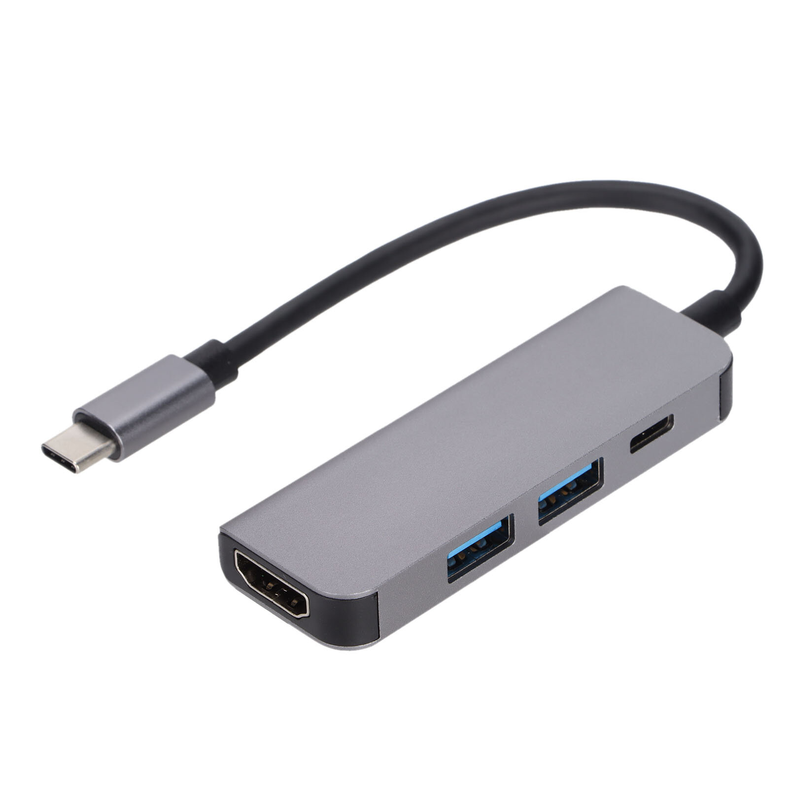 Док-станция 4-в-1, 87 Вт PD, 4K HDMI, USB 3.0, Type-C