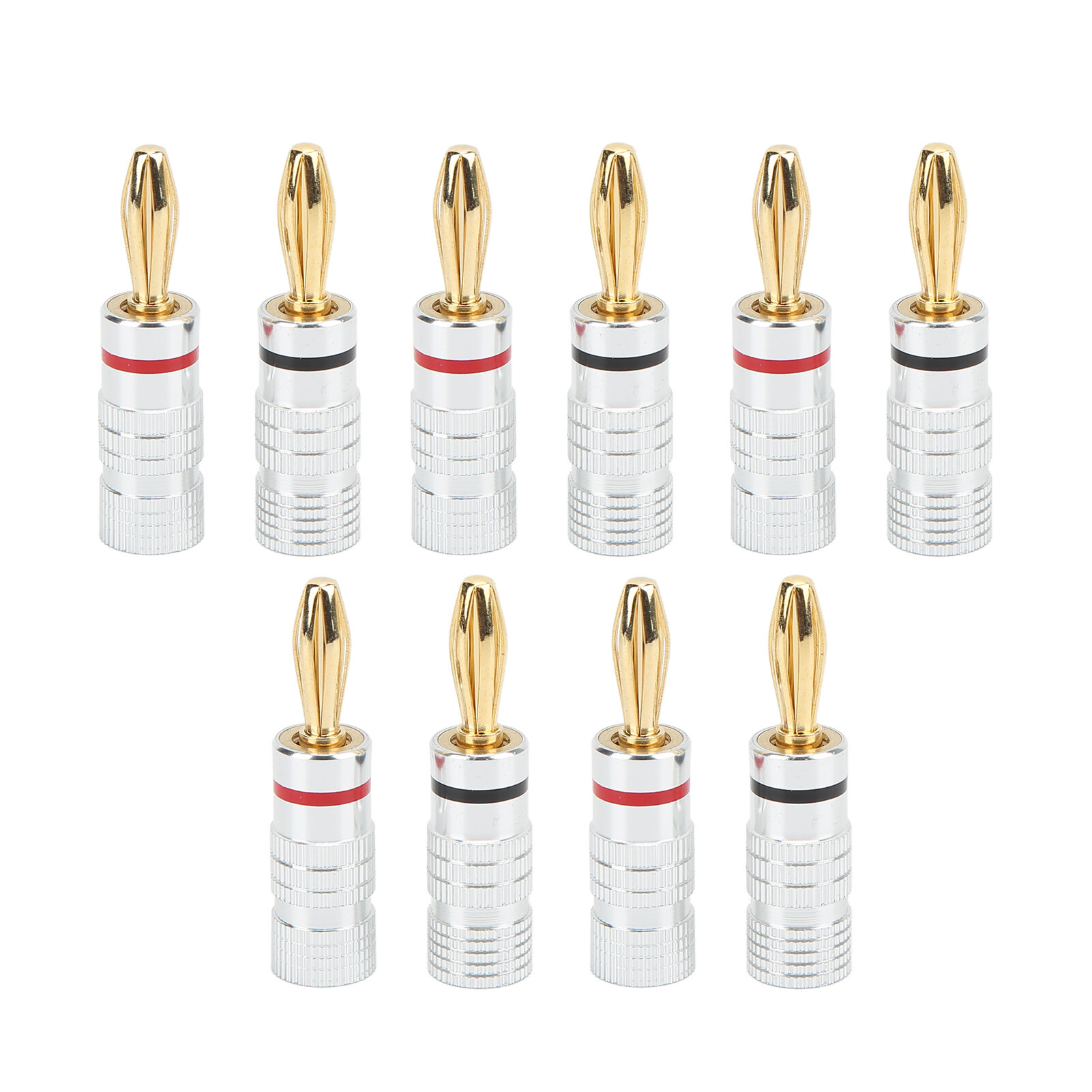 Разъем типа «банан» J.10053 4 мм для подключения акустических проводов, настенных панелей и домашнего кинотеатра.