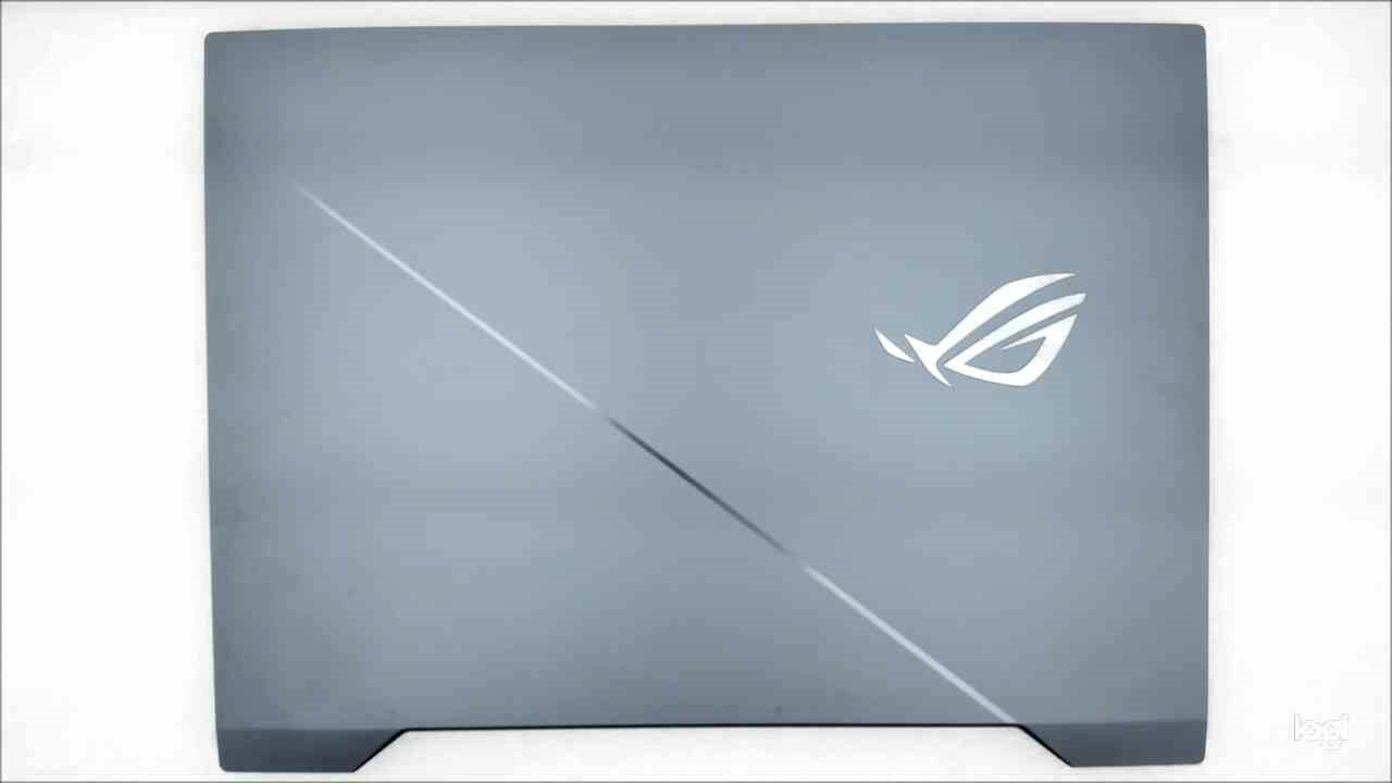 Крышка экрана ноутбука ASUS GX550, GX551серая