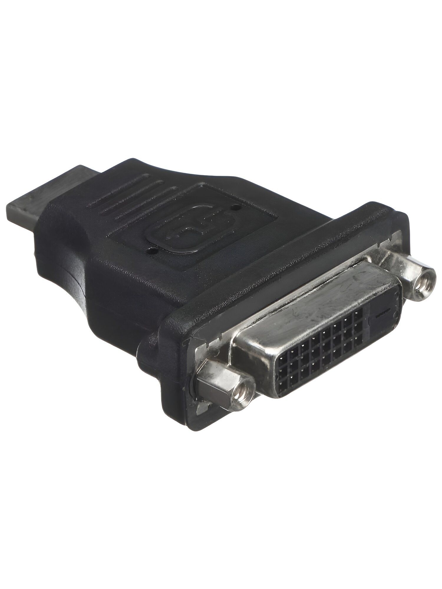 Переходник гнездо DVI- штекер HDMI в блистере, Netko, черный