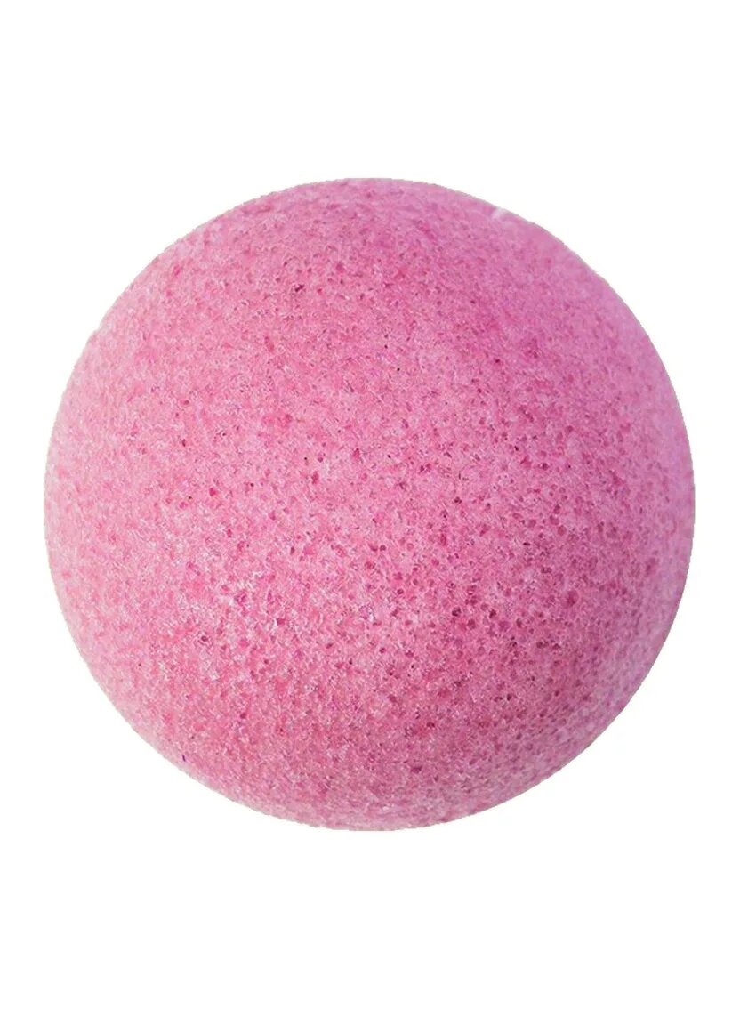 Спонж конняку для умывания от Gessie розовый цвет