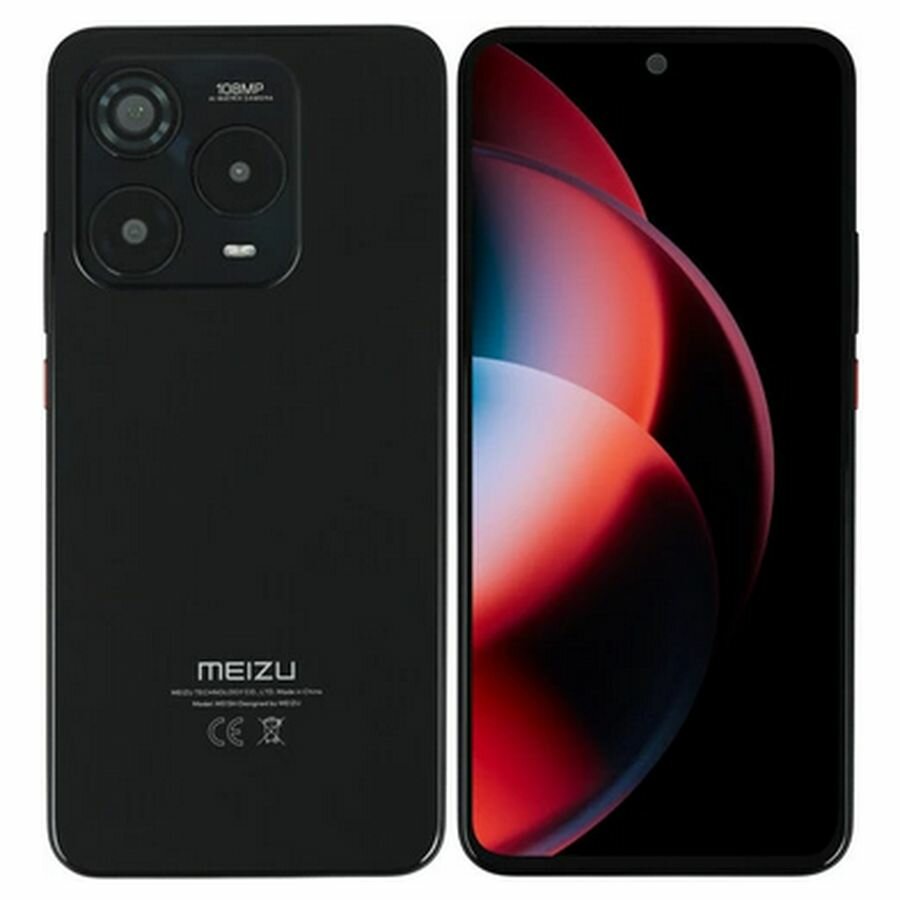 6,78" Смартфон Meizu Note 22 8/256 ГБ (NOTE 22) 2025, черный