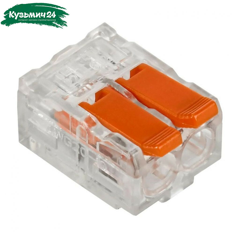 Клемма строительно-монтажная Iek СМК 221-612 (уп. 4 шт)