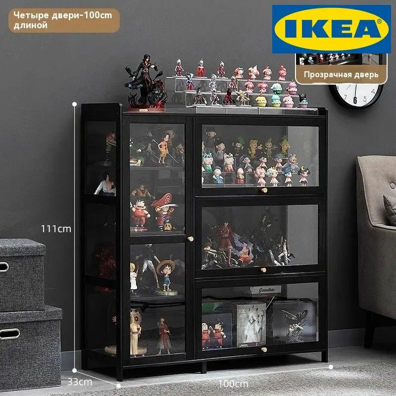 Шкаф-витрина, 100х33х111 см