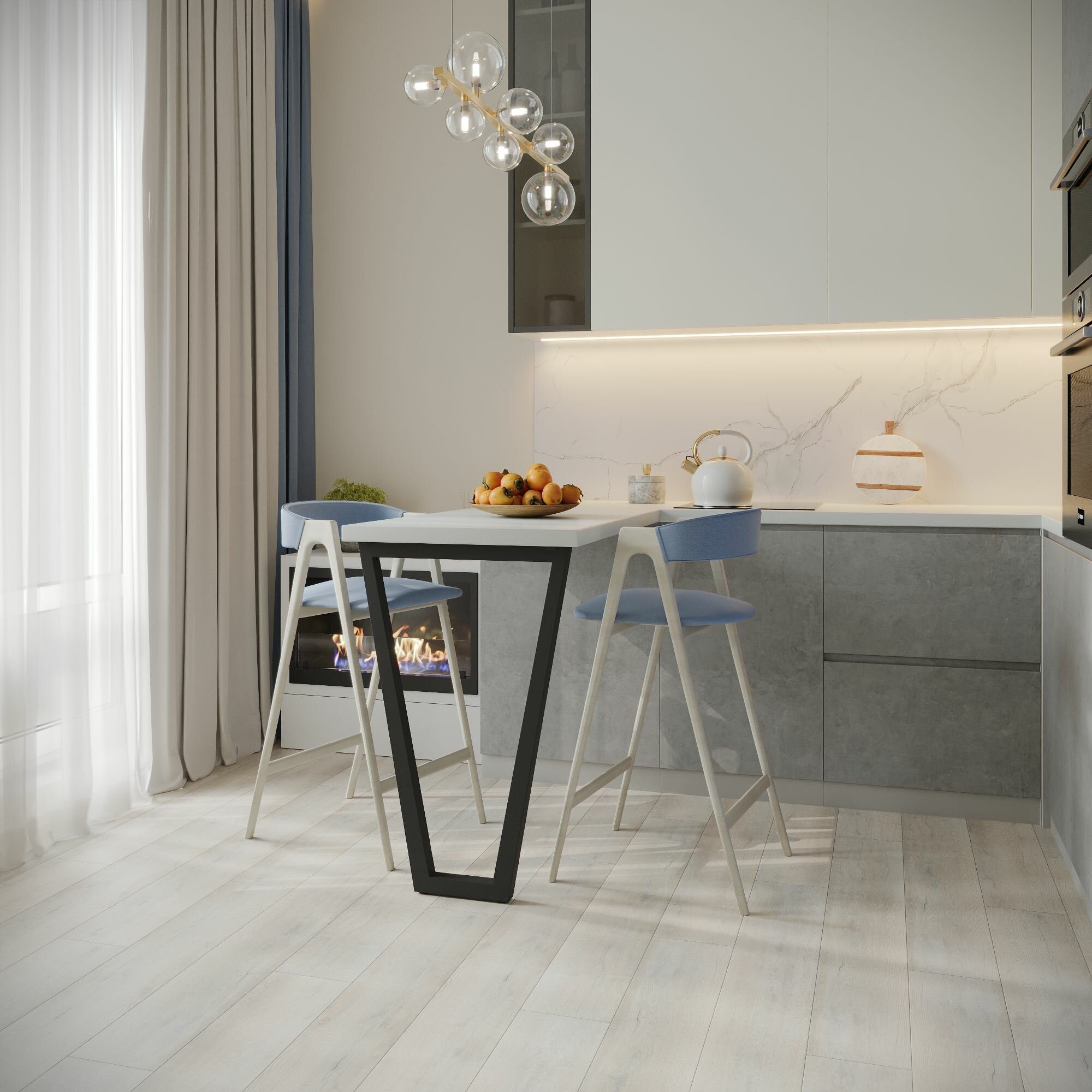 Кварц виниловый ламинат Floorwood Vels 0,5 защ. слой 4 мм толщина Дуб Эканс ( 2,196 кв. м.)