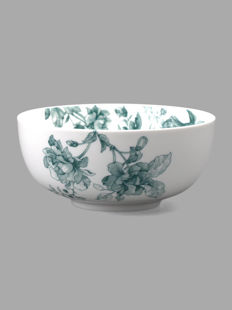 Салатник "Monplaisir Green" 160мм, форма Восточная, Императорский фарфоровый завод