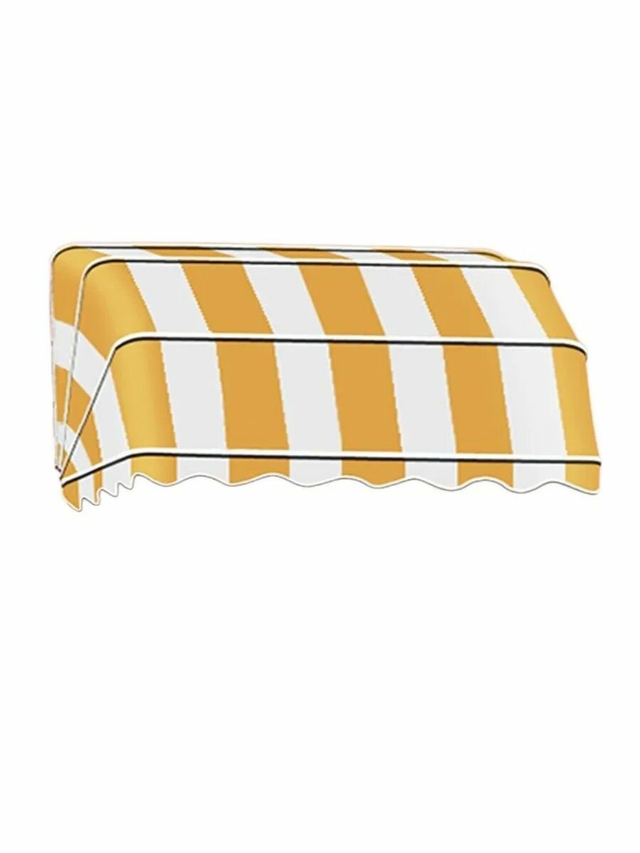 Козырек над крыльцом, универсальный навес для дверей защитный, Складной, Алюминиевый сплав, 100*50 см