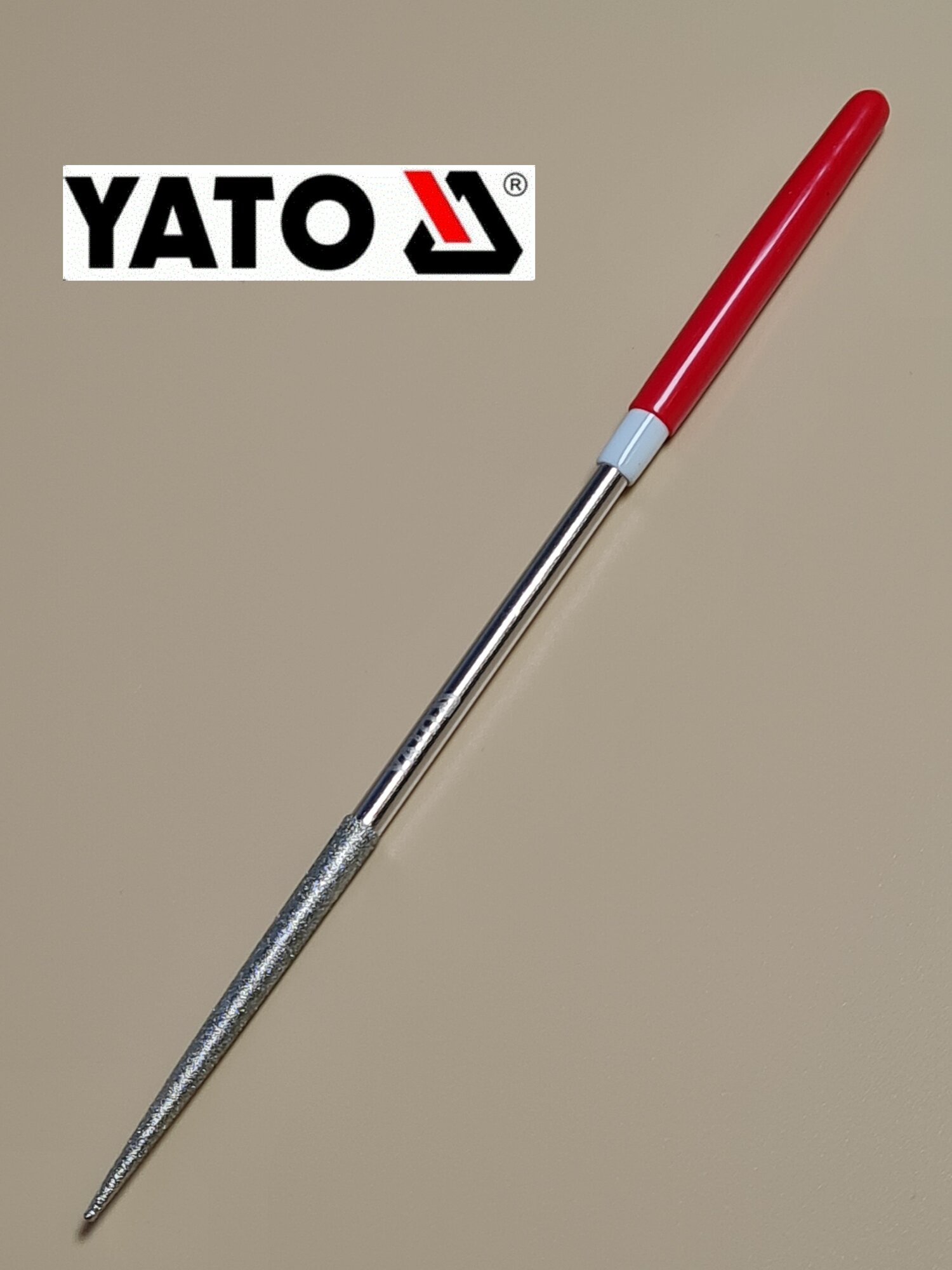 Надфиль алмазный круглый 160x50 мм G150 YATO арт. YT-6149