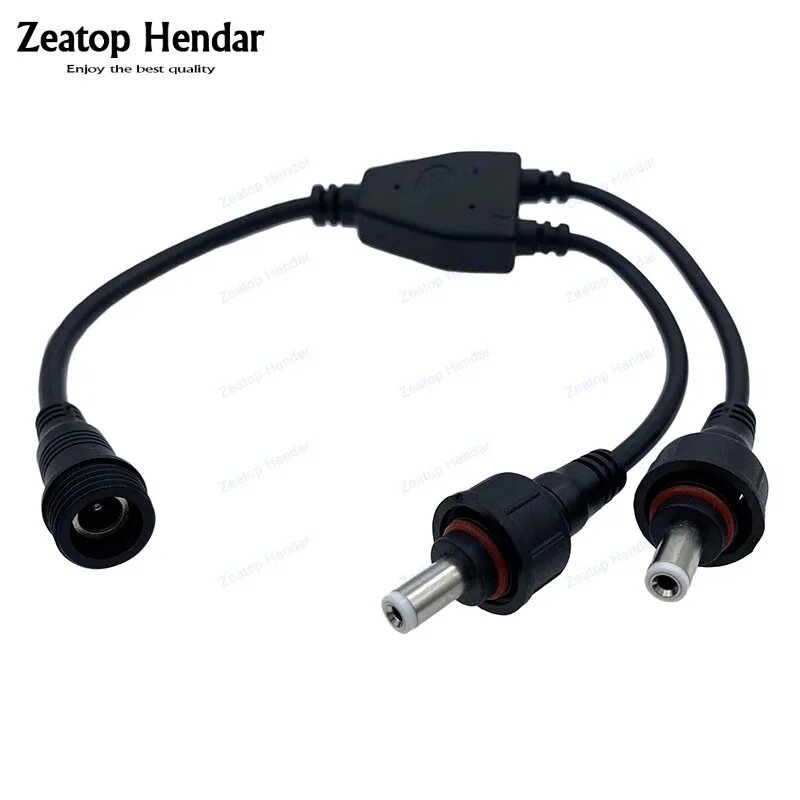 Zeatop Hendar DC Waterproof Y Plug разветвитель 2,1x5,5 мм