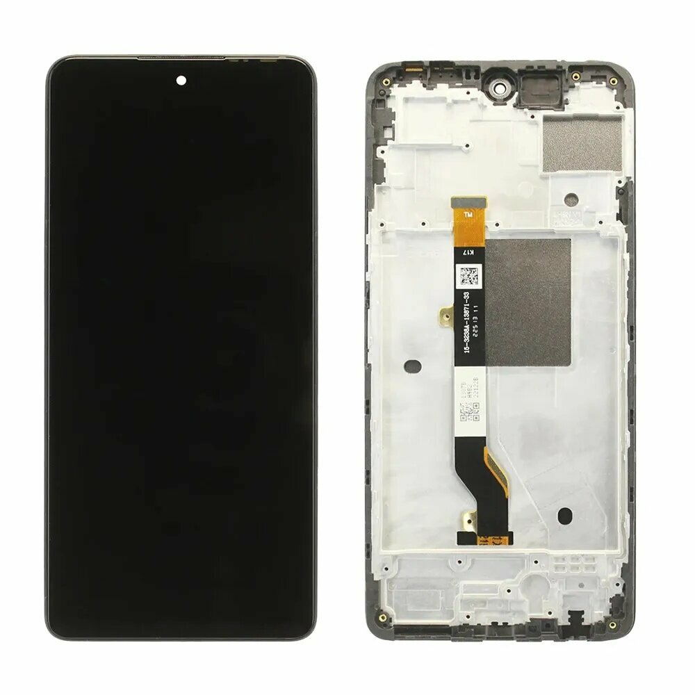 Дисплей(экран) для Tecno Pova 5 Pro 5G LH8n (текно пова 5 про) в сборе с тачскрином рамкой