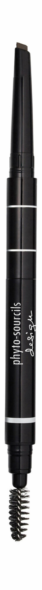 Sisley Phyto-Sourcils Design Фито карандаш-хайлайтер для макияжа бровей с щеточкой 3-в-1 | 4 Moka / Кофейный 100мл