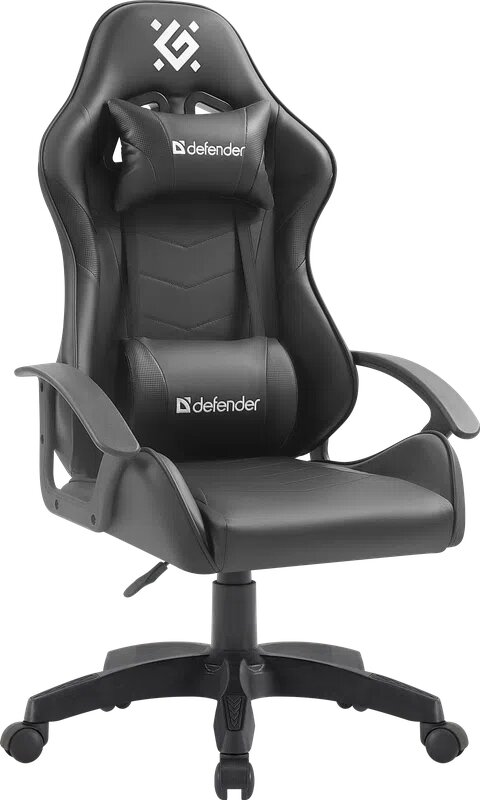 Кресло игровое Defender ORACLE BLACK CARBON 64044
