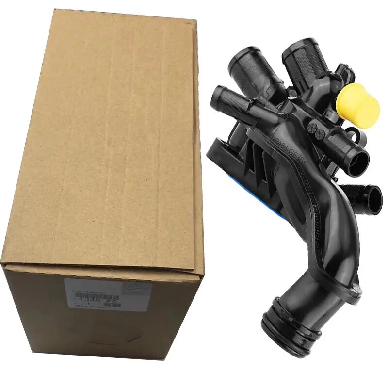 Совершенно новый корпус термостата, выход воды 1336Z6 11537534521 11538699290 для Mini Cooper Citroen C4 Picasso DS3 Peugeot R56 R55