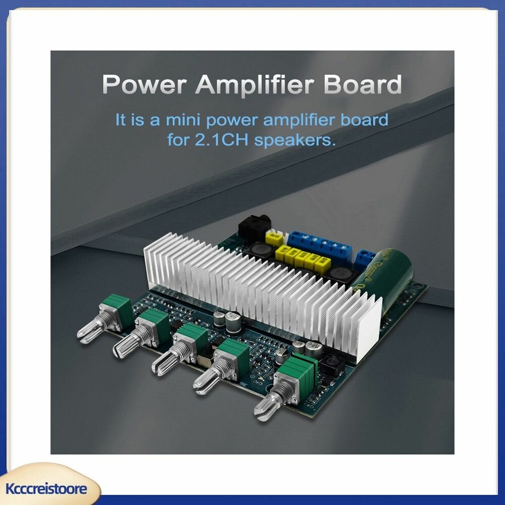 Плата усилителя TPA3116 BT5.0, 50Вт+50Вт, мощный звуковой усилитель