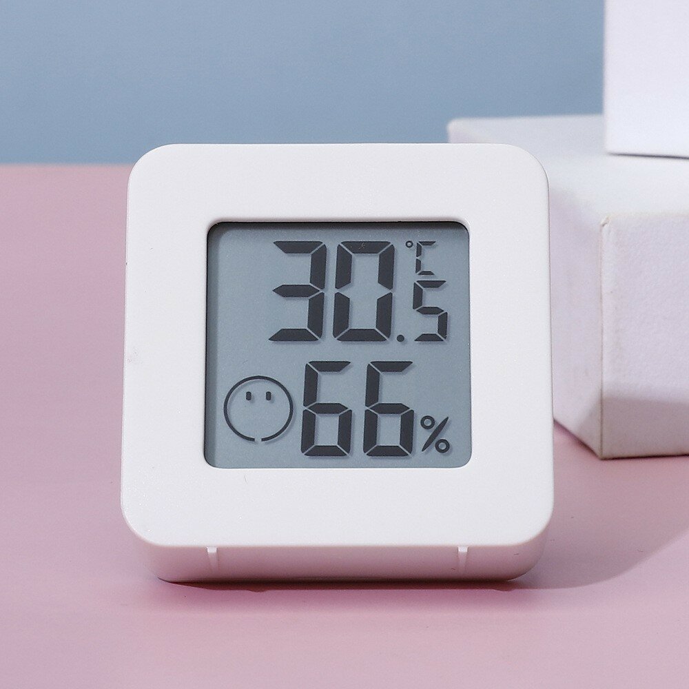 Мини-измеритель температуры и влажности, высокоточный комнатный термометр для дома, детской комнаты, портативный компактный термометр, точный измеритель температуры в помещении