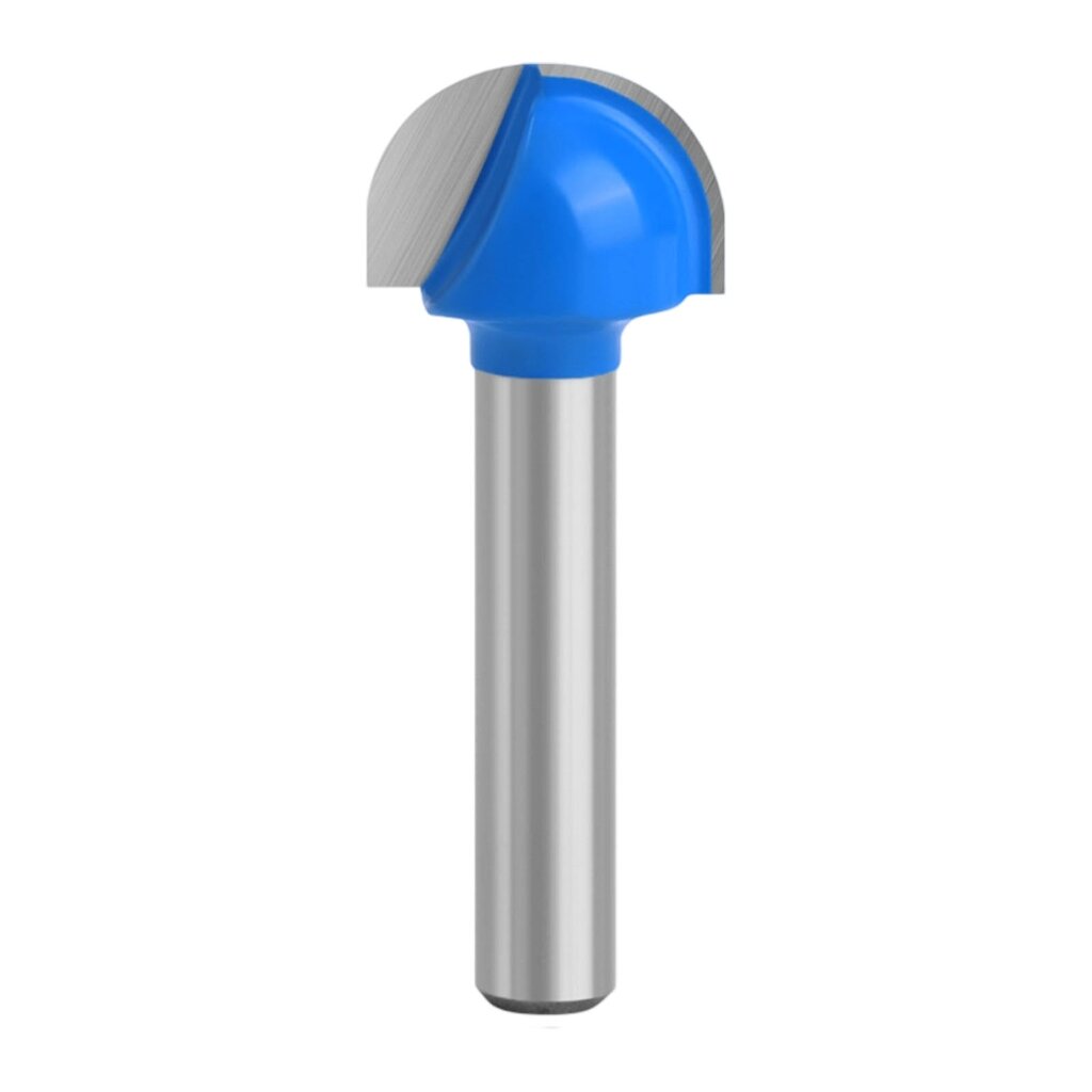 Долото из стабильного Тугоплавкого металла Из Стального Сплава Длиной 1/4 дюйма Длиной 6 Флажолетов С Круглым Дном И Противоосколочным Крошащимся Покрытием Для Деревообработки И Скульптурных Работ