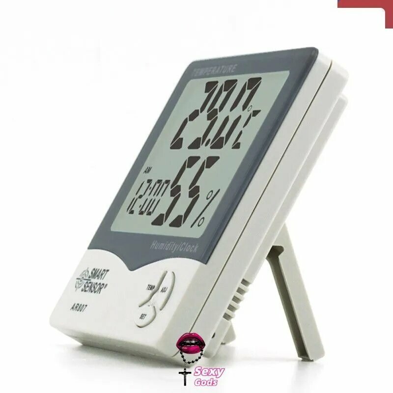 Большой экран цифровой измеритель температуры и влажности, часы, барометр, гигрометр, термометр (без батареи, AR807)