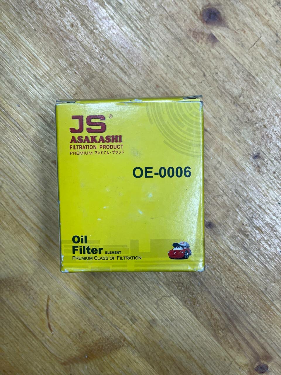 Фильтр масляный JS ASAKASHI OE0006
