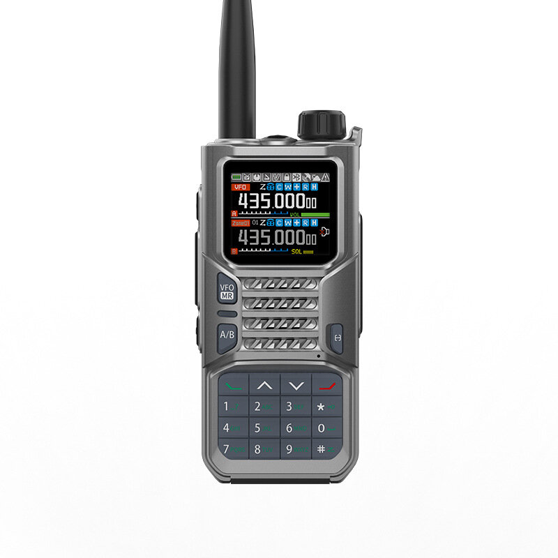 Baofeng RD-55PRO FM рация для улицы, дальность 10 км, УФ, многоканальный передатчик, Bluetooth, частота записи, портативная радиостанция