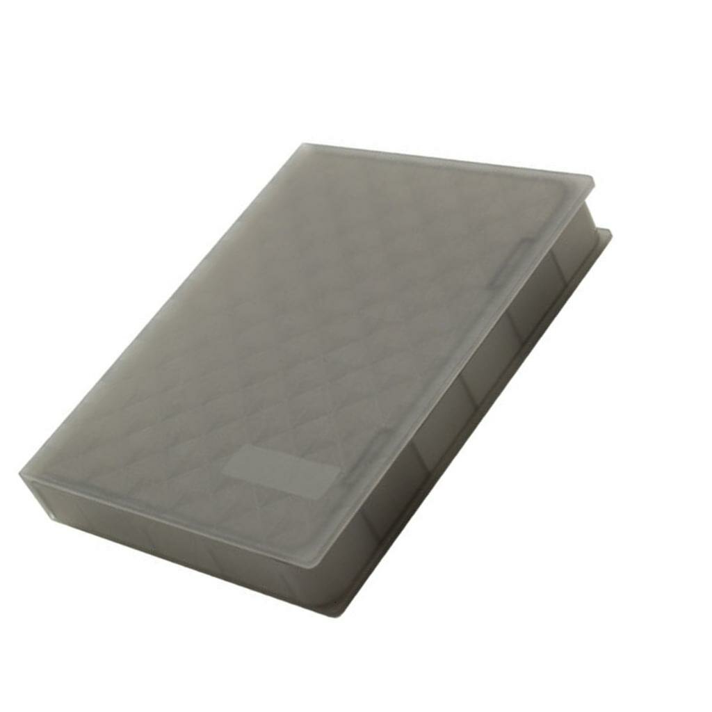 Коробка для жестких дисков 2.5-дюймовая пыле- и ударозащитная, Черный