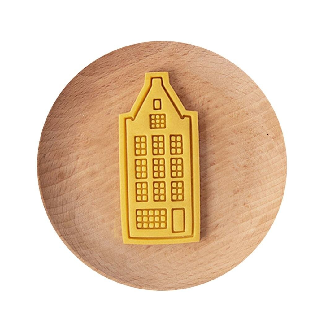 Пластиковые формочки для печенья в виде домиков, Домег