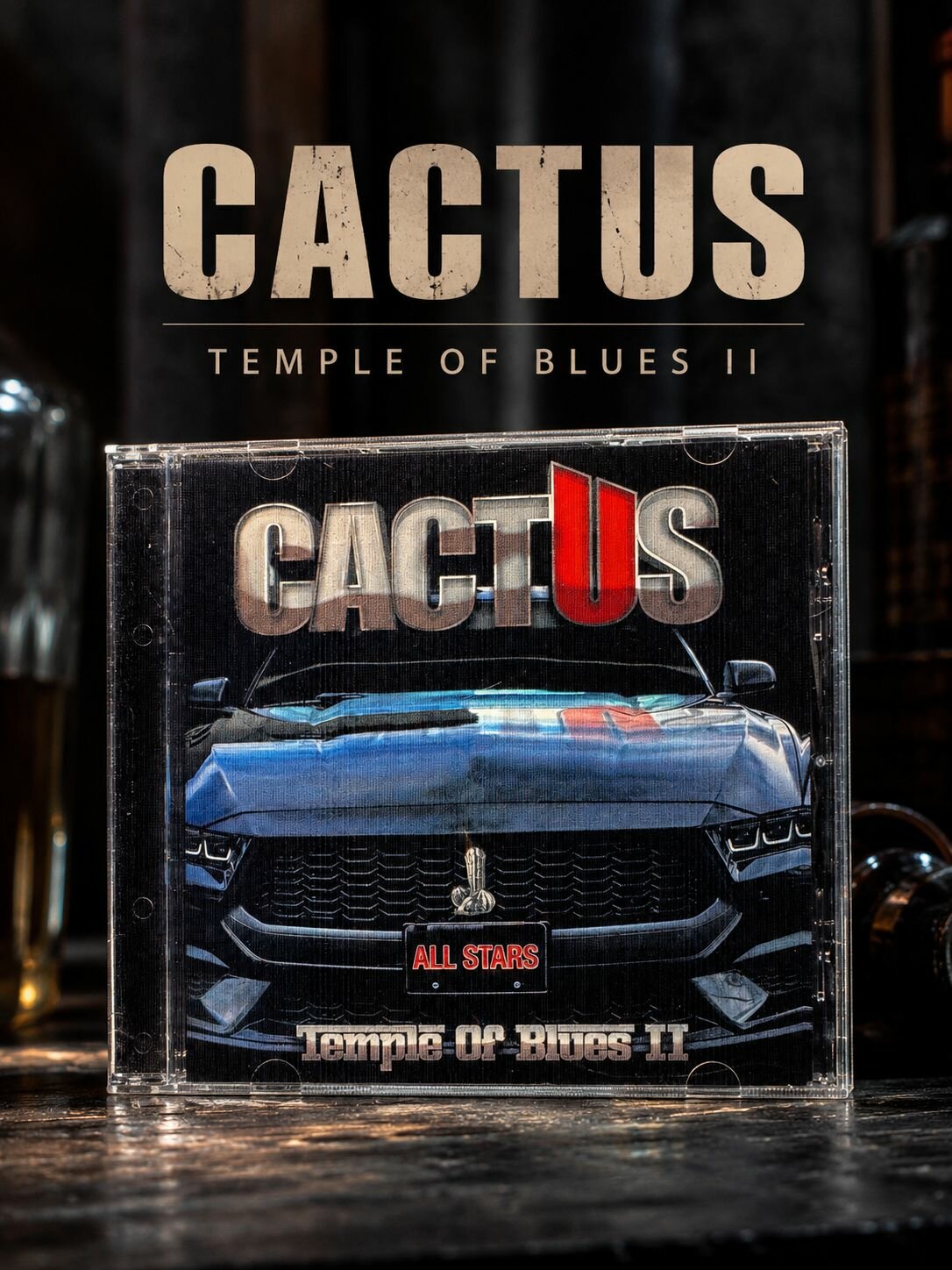 Cactus Temple Of Blues II CD диск Новинка 2026