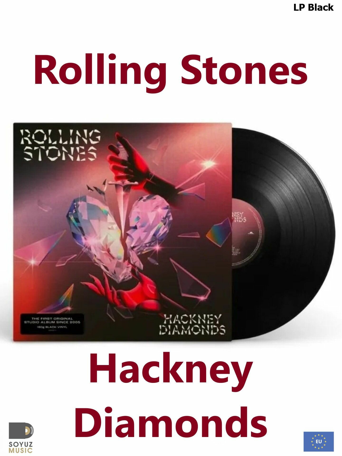 Rolling Stones. Hackney Diamonds (LP Gatefold/Black Vinyl /Виниловая пластинка)