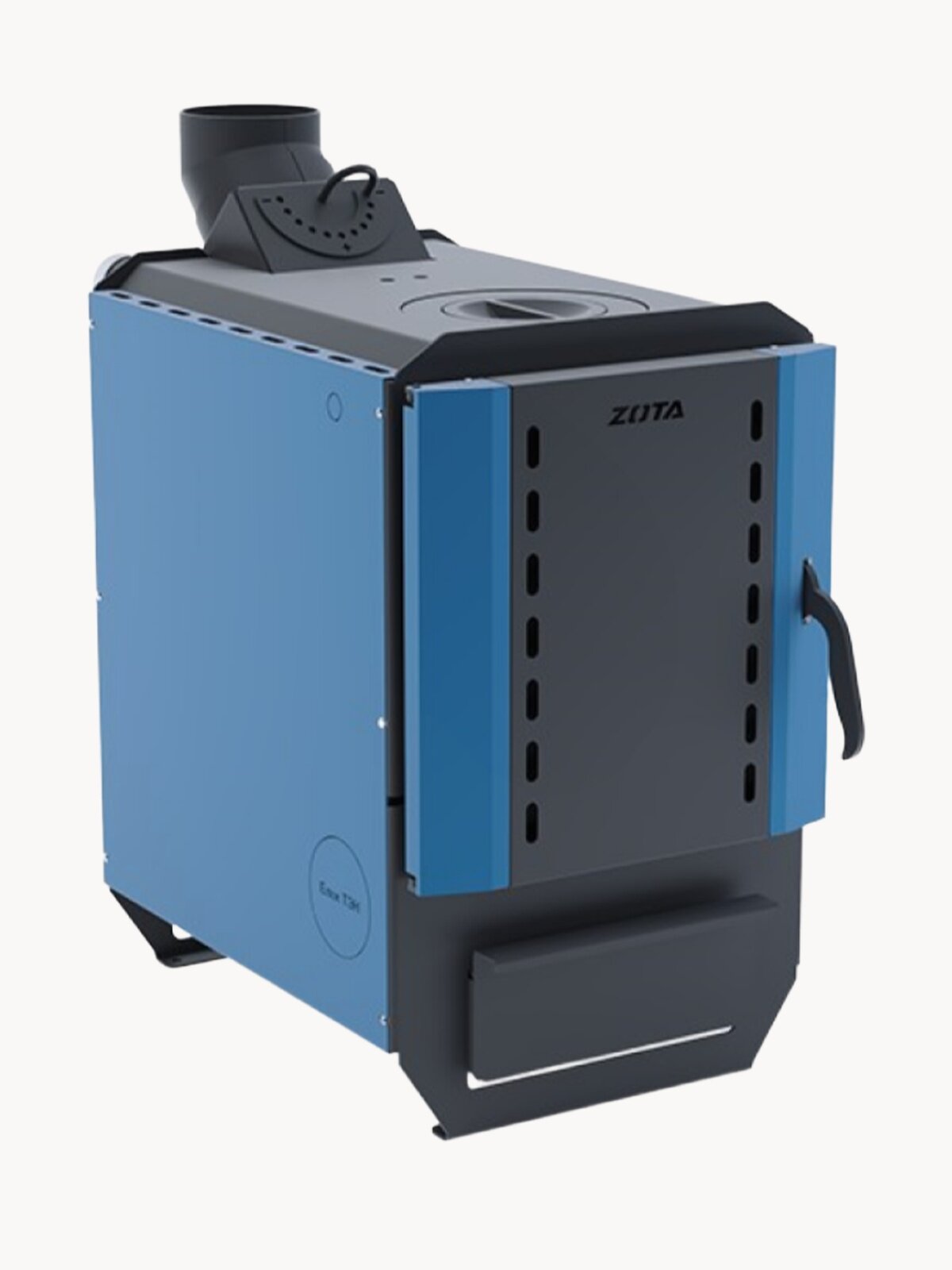 Котел твердотопливный ZOTA Box 8, с плитой, 8 кВт (ZB4931120008)