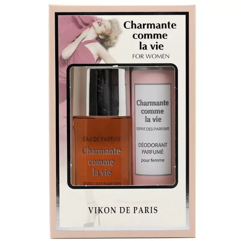 Новая Заря Жизнь Прекрасна набор: парфюмерная вода 50 мл, дезодорант 75 мл