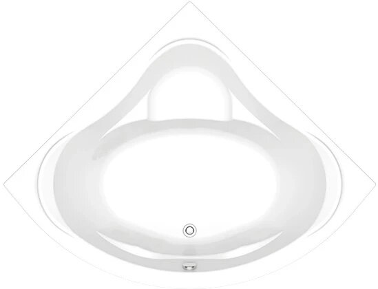 Акриловая ванна 160x160 см Bas Мега B00024