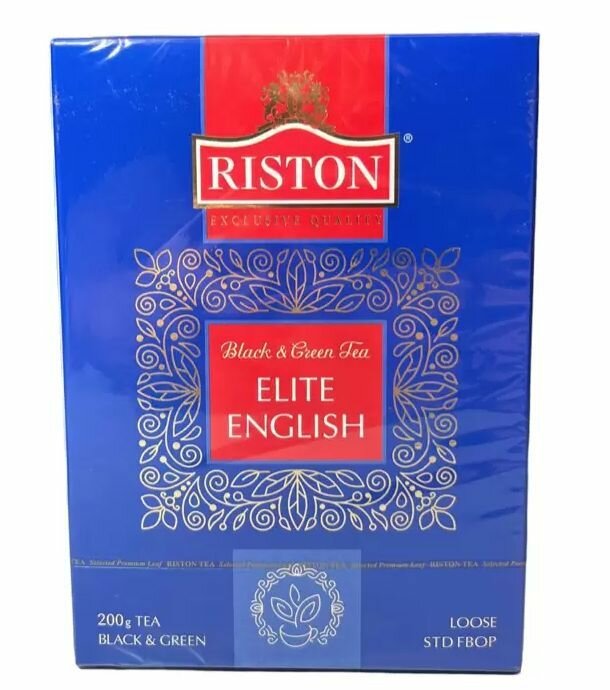 Riston Чай черный Английский Завтрак, листовой, 200 г