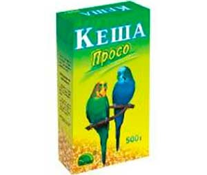 Корм для волнистых попугаев Кеша овес зерновая смесь 500г