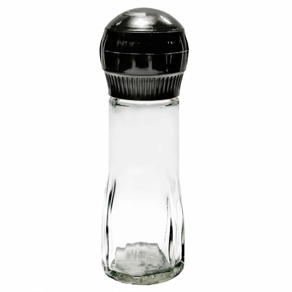 Мельница для специй стеклянная, 75 мл, механическая, 624-008/624-009, Китай