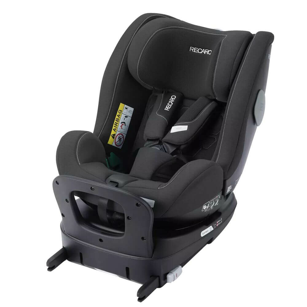 Recaro Salia 125 Kid, автокресло с 3 месяцев до 6-7 лет гр.0-1-2 (0-25 кг), цвет Fibre Black