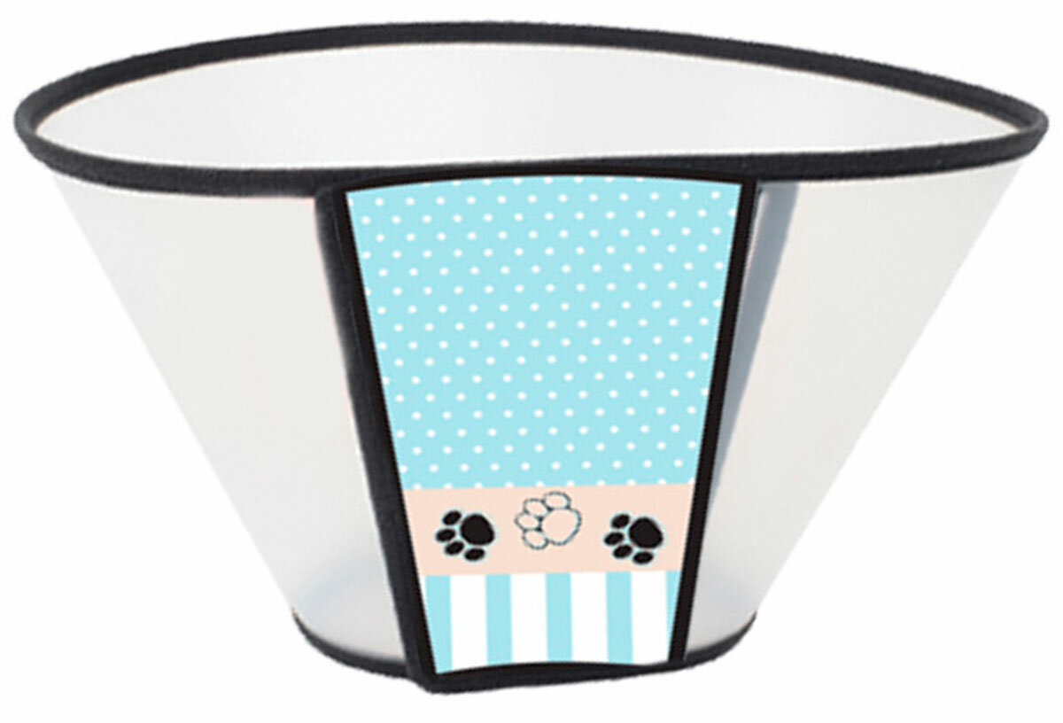 Воротник защитный Triol Hygiene Забота пластиковый XXL 44 - 50/25 см