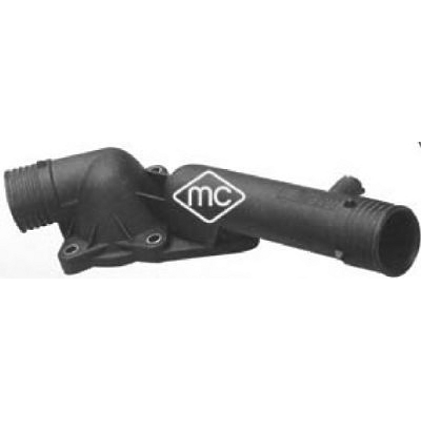 METALCAUCHO 03907 (11531740478) корпус термостата BMW (БМВ) e39 2,0-2,8 / e38 2,8 95-01 (без термостата)