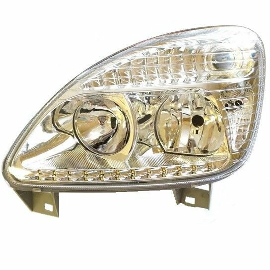 231.3775 ДХО левая, без ламп, 12В Фара / блок-фара с светодиодными ДХО; Газель-3302,2217