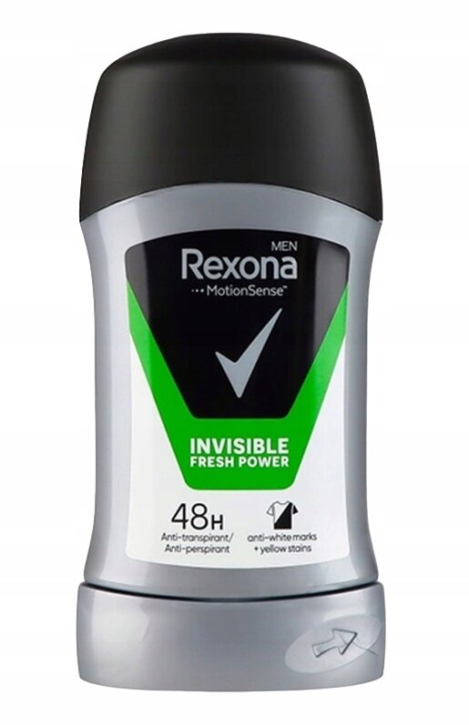 Дезодорант-карандаш Rexona Men, Invisible Fresh Power, 50 мл