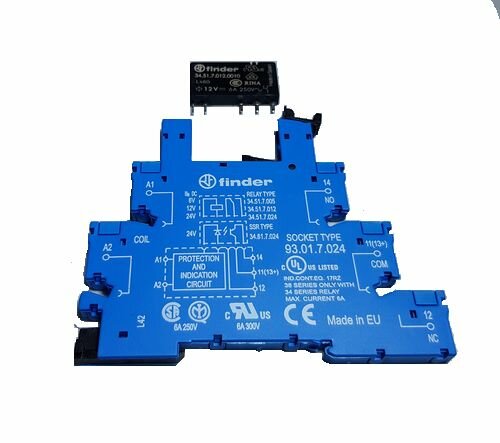 Реле интерф модуль 6А 24B DC - финдер