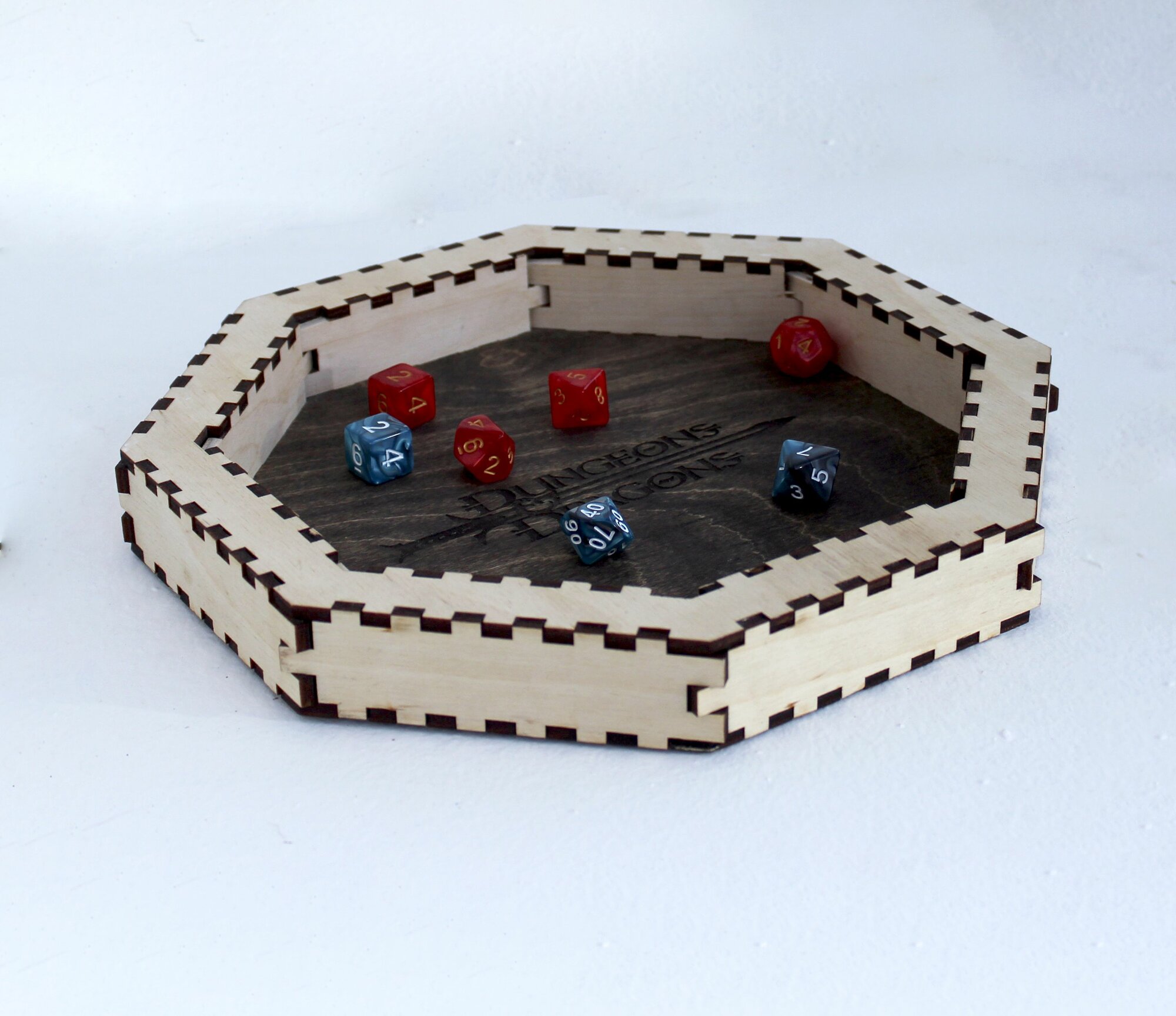 Дайстрей (лоток) для бросания кубиков "Днд"