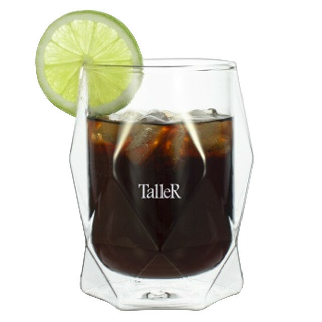 TALLER Бокал Чериш 350 мл с двойной стенкой из термостекла для коктейлей и напитков
