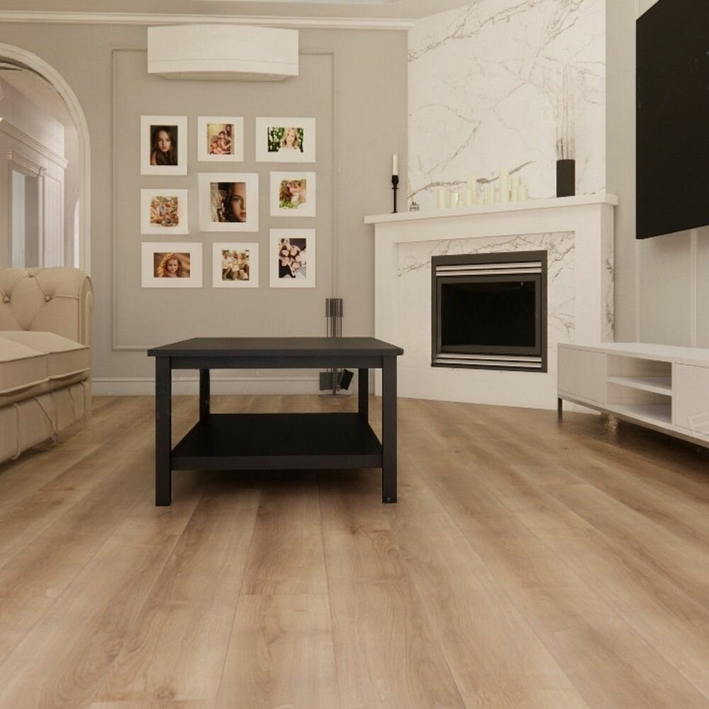 Каменно-полимерная плитка (SPC) ENSTEN Hygge ECO 102-13 Канада (1524х180х4), 2,74 м2