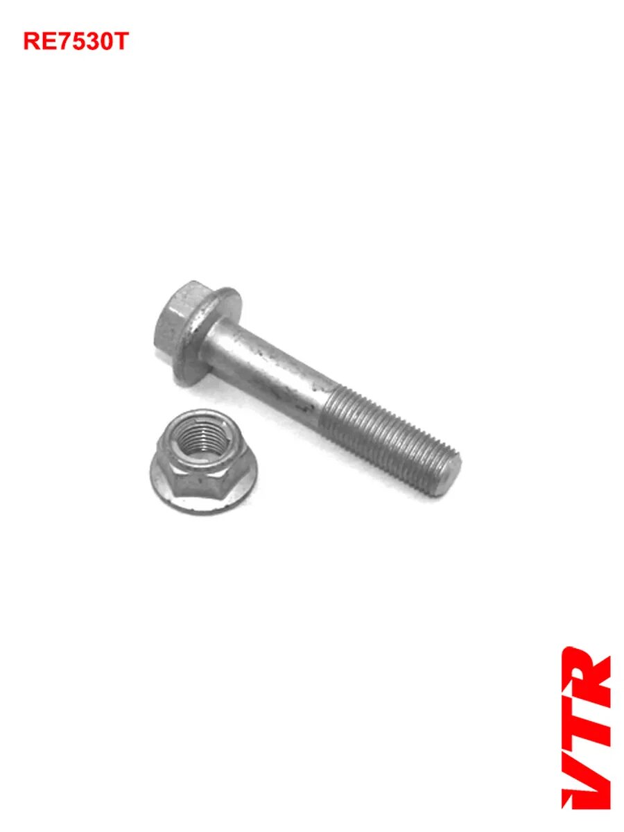 Болт крепления рычага комплект (болт, гайка) для RENAULT, LADA (ВАЗ), NISSAN, RE7530T, VTR
