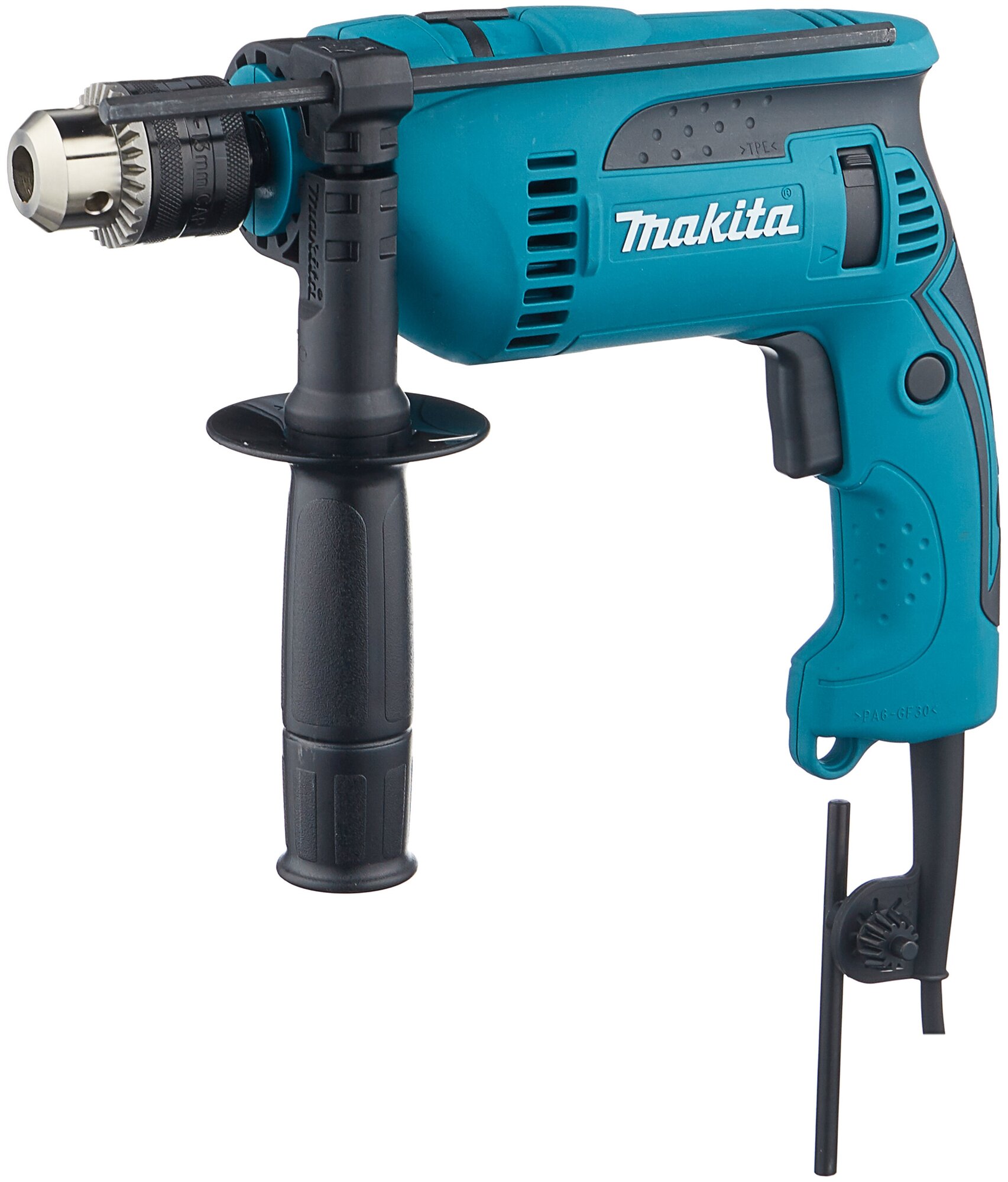 Ударная дрель Makita HP1640K, 680 Вт, кейс