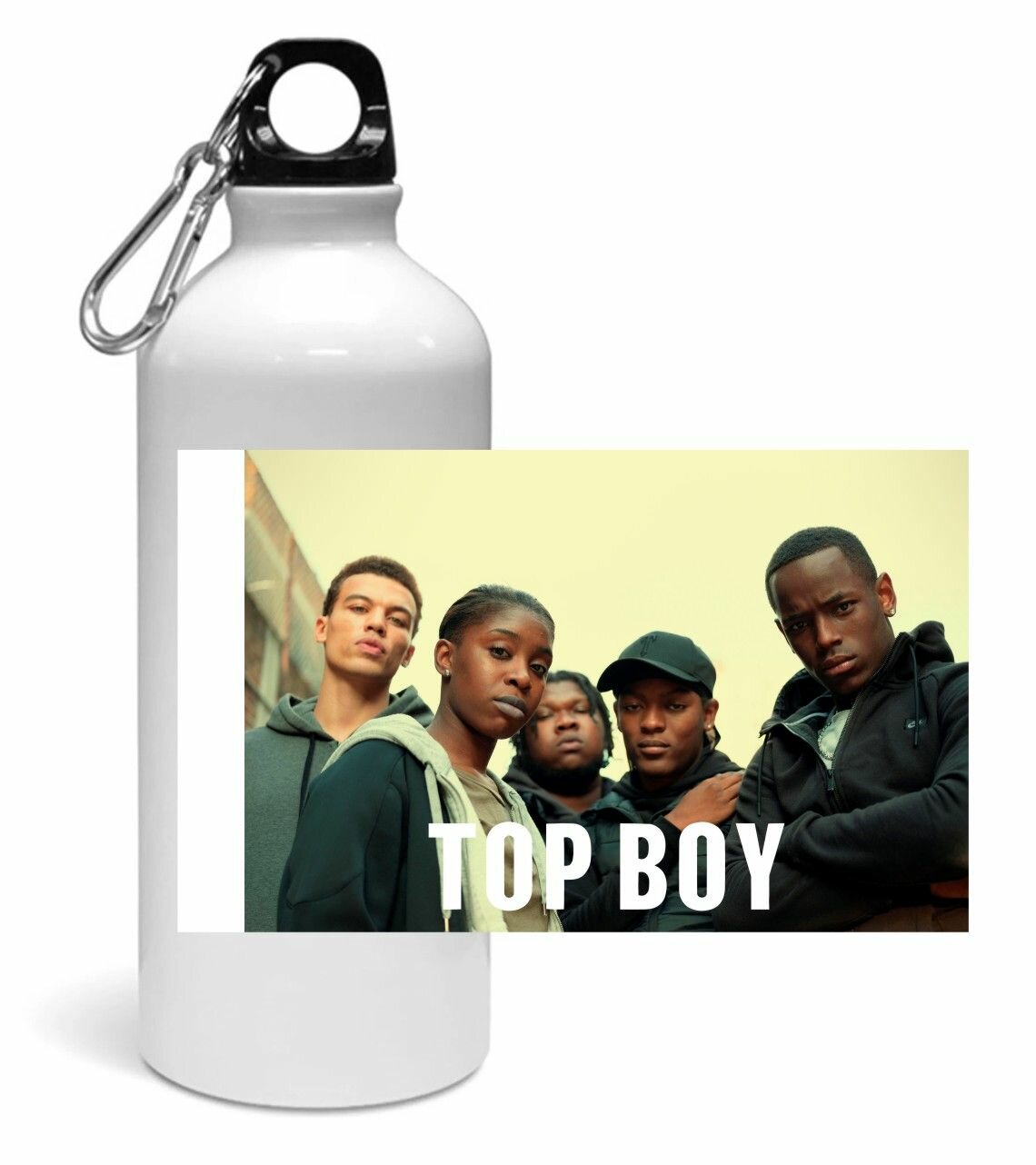 Спортивная бутылка Mewni-Shop "Главарь, Top Boy" - 0001