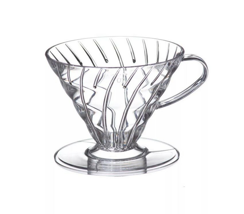 5088994 Воронка для пуровера VD-02, прозрачная, Hario