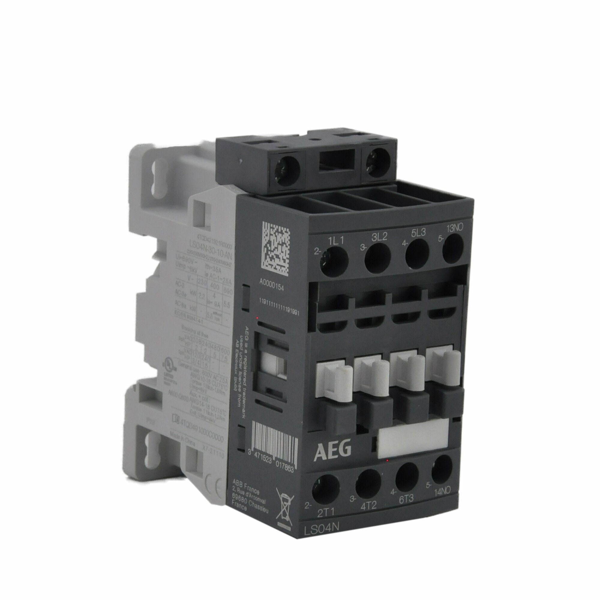 Миниконтактор AEG B18N-10 арт.65329056