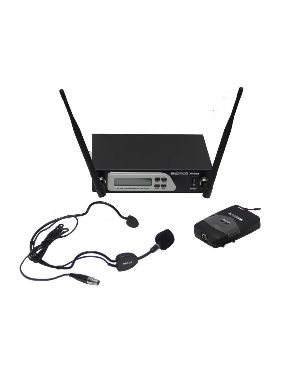 Радиосистема AV-800HS двухантенная головная